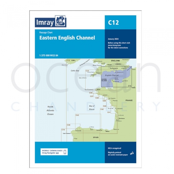 Imray - Chart C10 Western English Channel Passage Chart