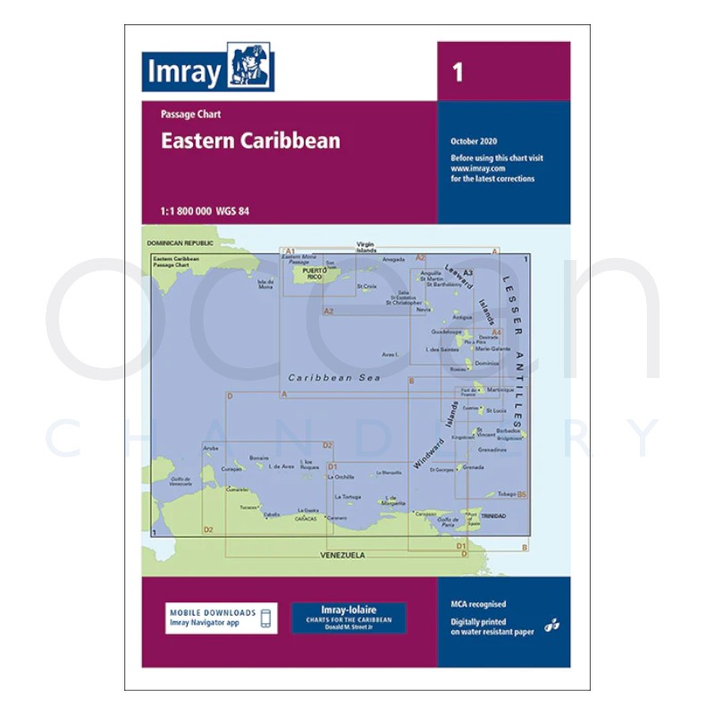 Imray - Chart 1 Eastern Caribbean